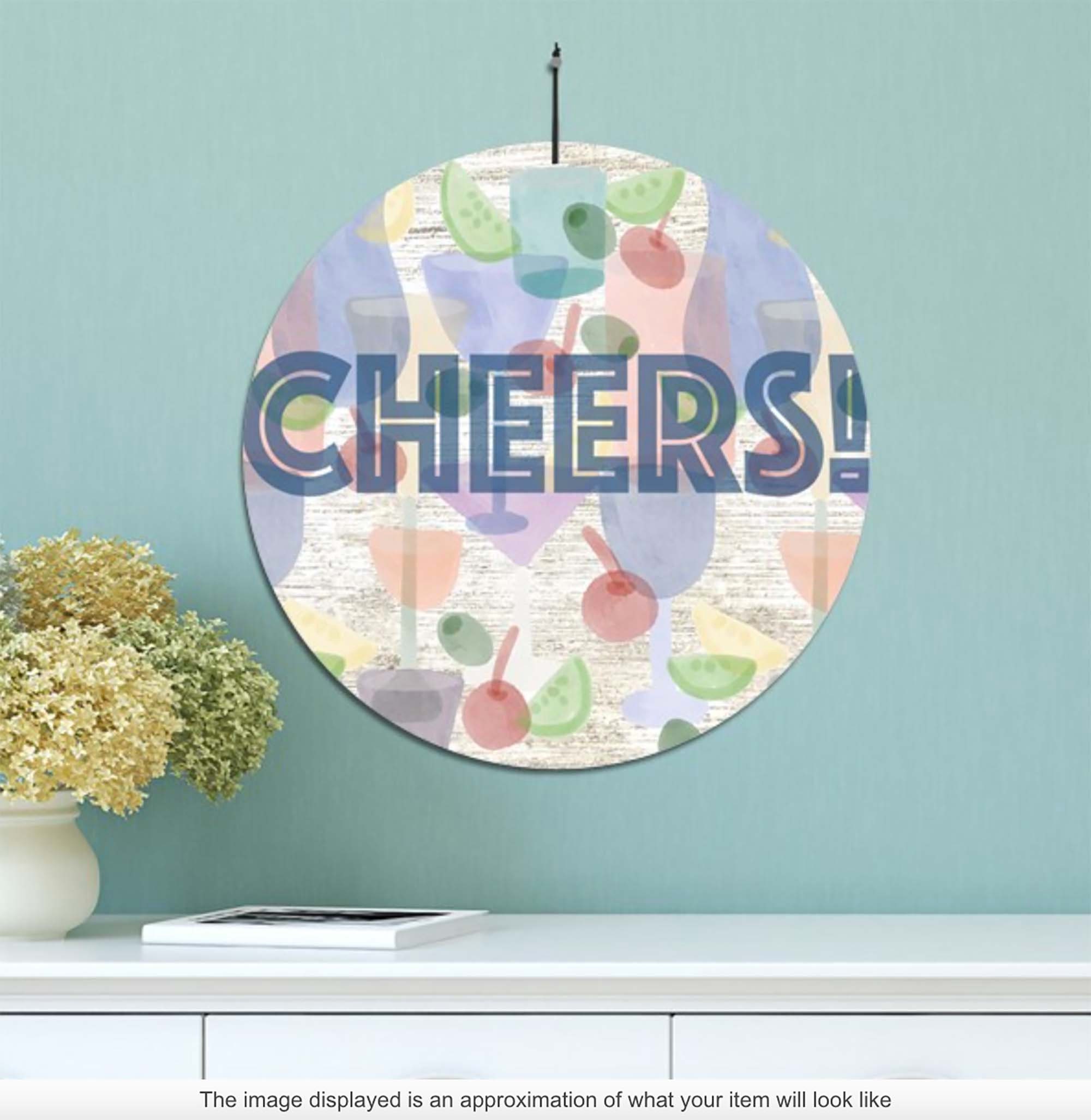 Outdoor Sign cheers Yard Decor Welcome Sign for - Etsy