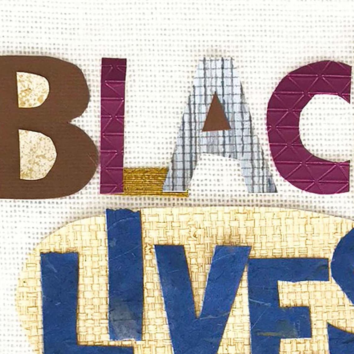 Black Lives Matter Art Print BLM Office Wall Art College | Etsy