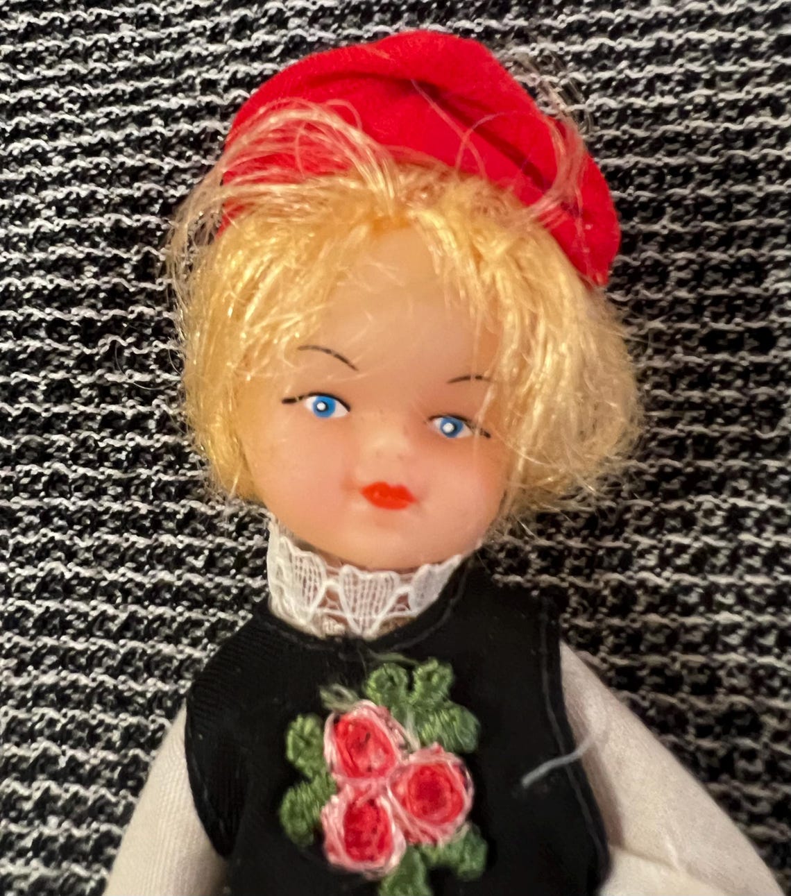 2 Vintage Small Plastic Dutch Dolls - Etsy