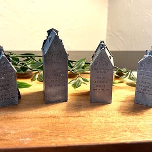 Tin Artil Specials Utrecht Vintage Small Dutch Houses Set of 6 - Etsy