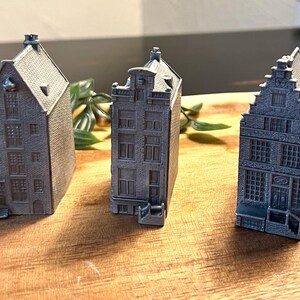 Tin Artil Specials Utrecht Vintage Small Dutch Houses Set of 6 - Etsy
