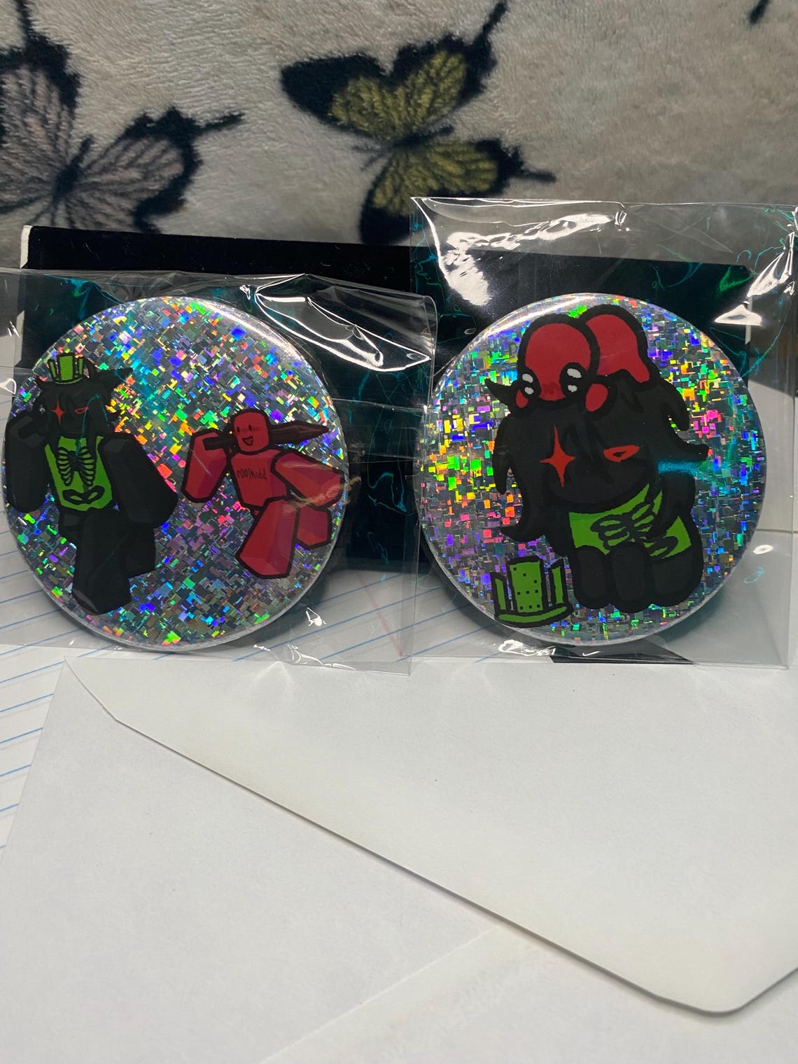 Forsaken Silly Pins! (BIG!) - Etsy