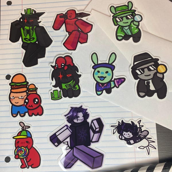 Roblox Forsaken Sticker - Etsy