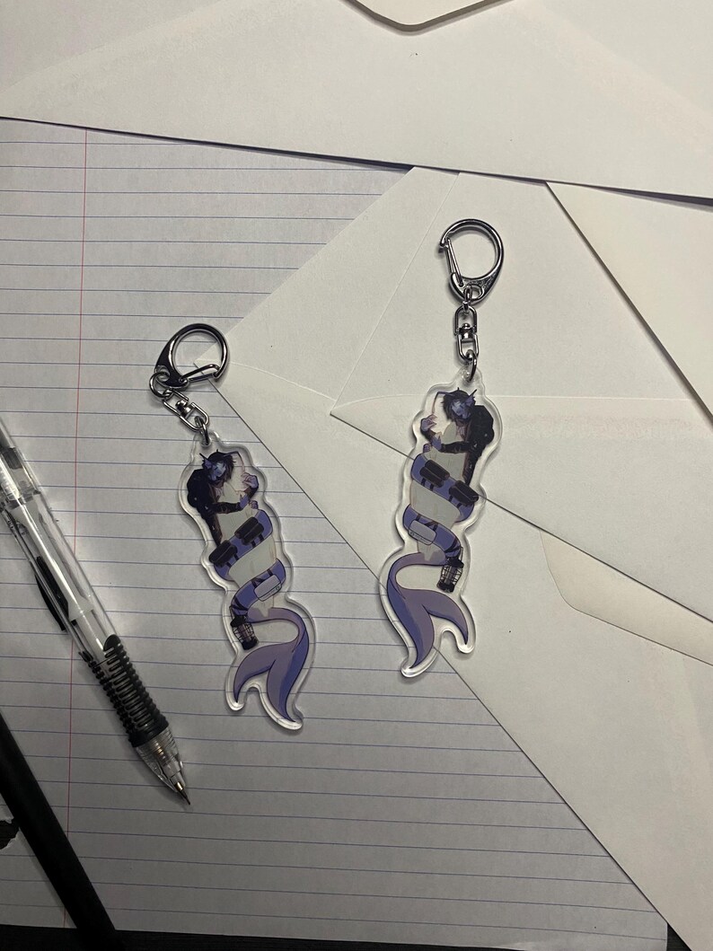 Pressure Sebastian Solace 3.5 In. Acrylic Keychain - Etsy