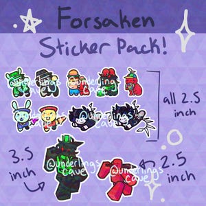 Posters Forsaken Roblox - Etsy