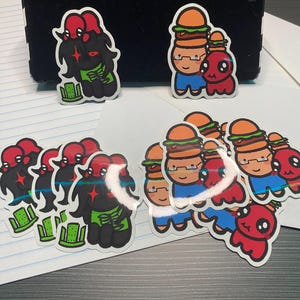 Forsaken Individual Goober Stickers - Etsy