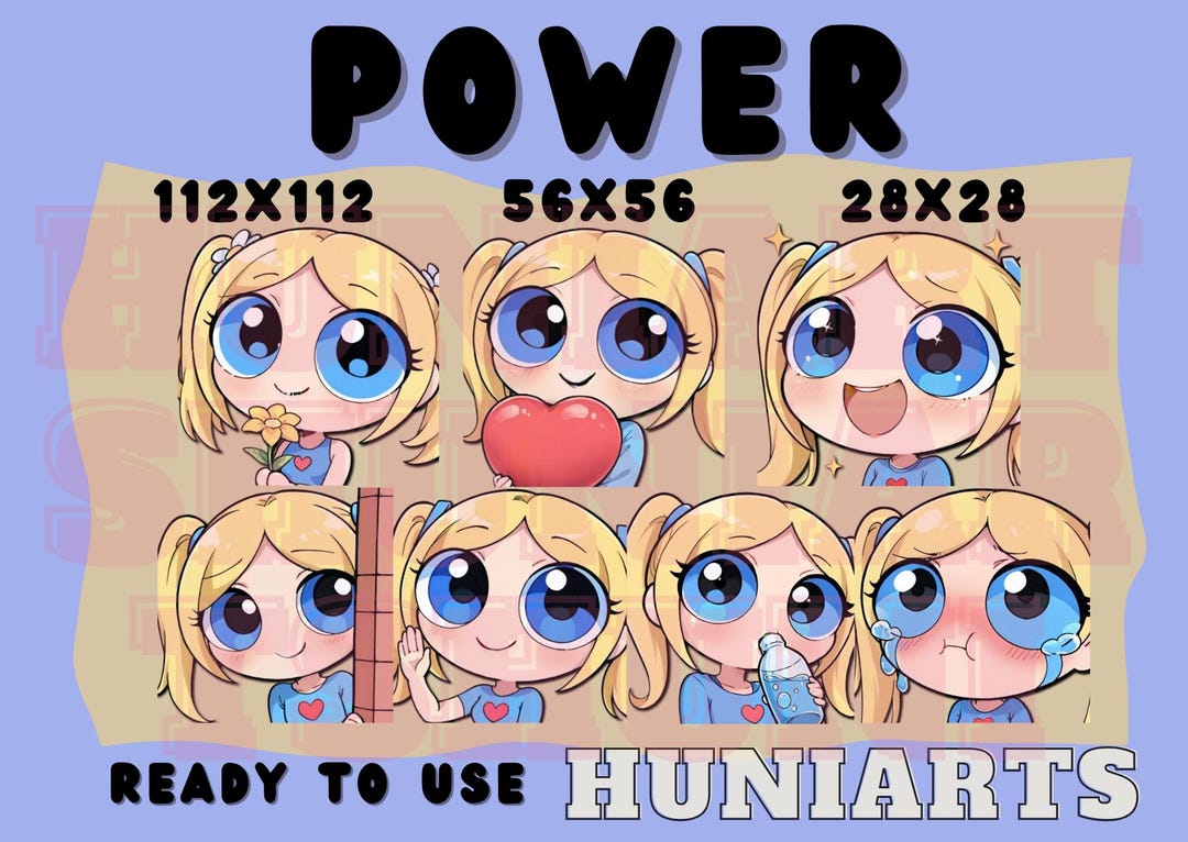 Bubbles, Bubbles Emote, Power Bubbles,checmical Girl, Power Strong ...