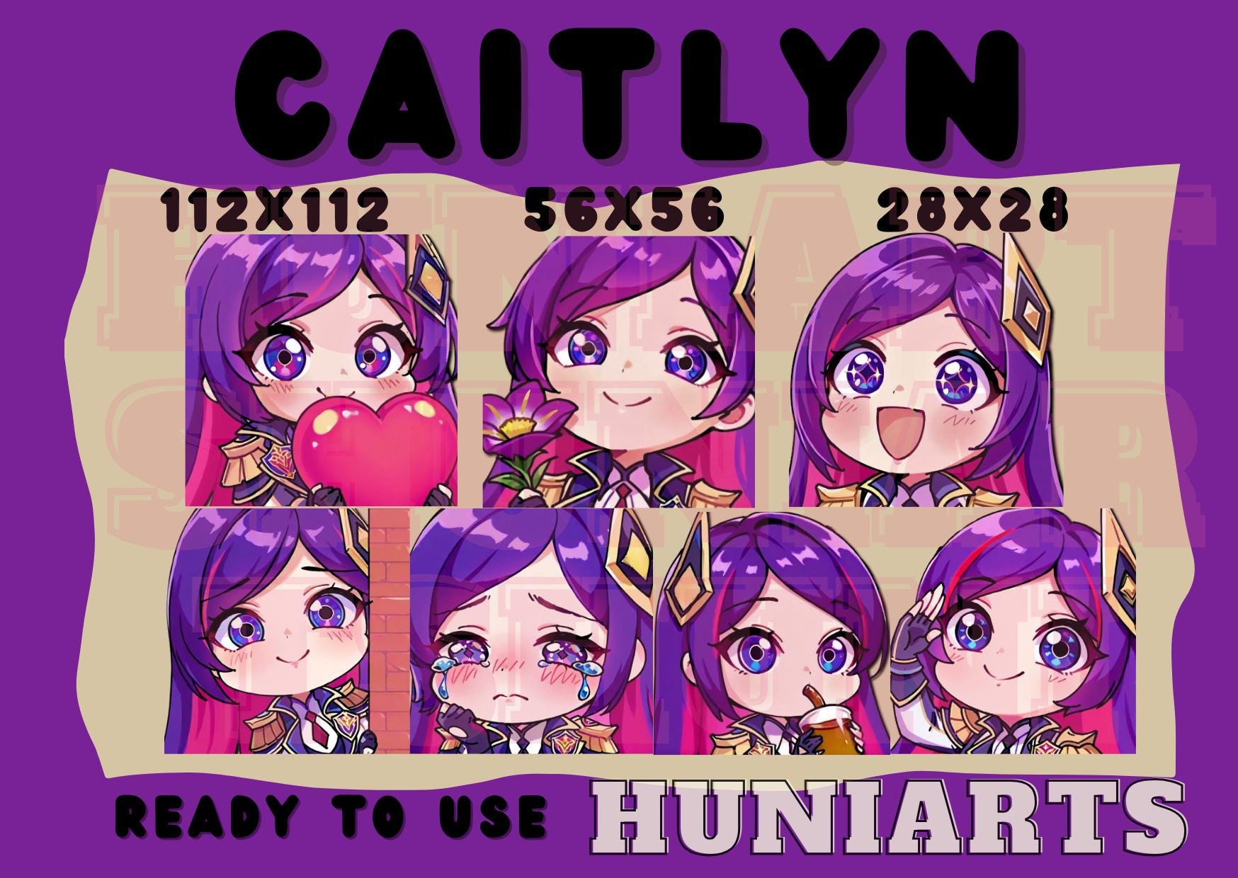 League of Legends Caitlyn Emote,arcane Caitlyn,battle Academia Caitlyn ...
