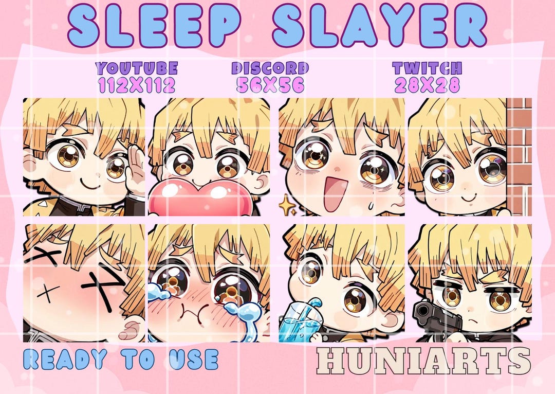Sleep Slayer Emote,sleep God Slayer Emote,anime Boy,sleep Boy,sleep ...