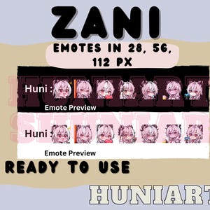 Wuthering Waves Zani Emotes, Zani Emote, WW Zani Anime Emote, Zani ...