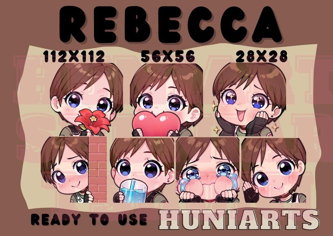 Resident Evil Rebecca Chambers, Resident Evil Rebecca Chambers Emote ...