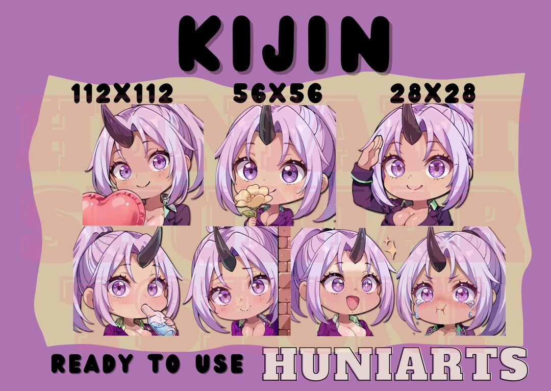 Ogre Emote, Kijin Emote, Kijin Samurai, Purple Kijin Jura Tempest Emote ...