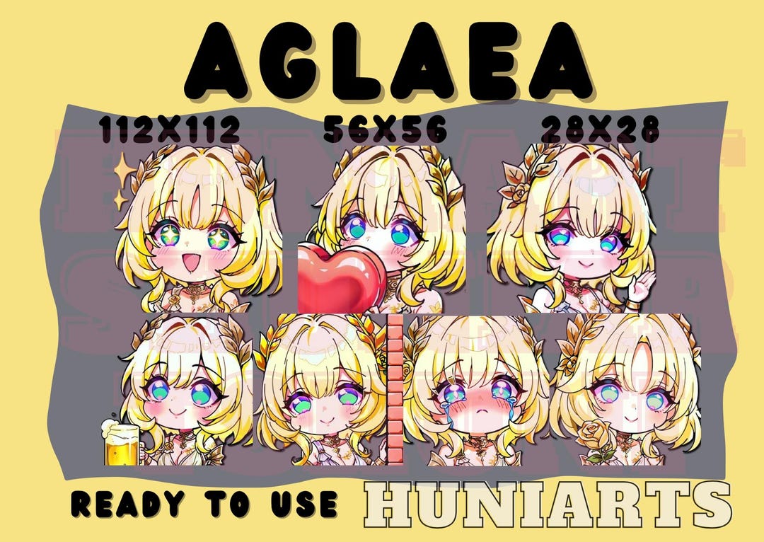 Honkai Star Rail Aglaea Emotes, Aglaea Emote, HSR Aglaea Anime Emote ...