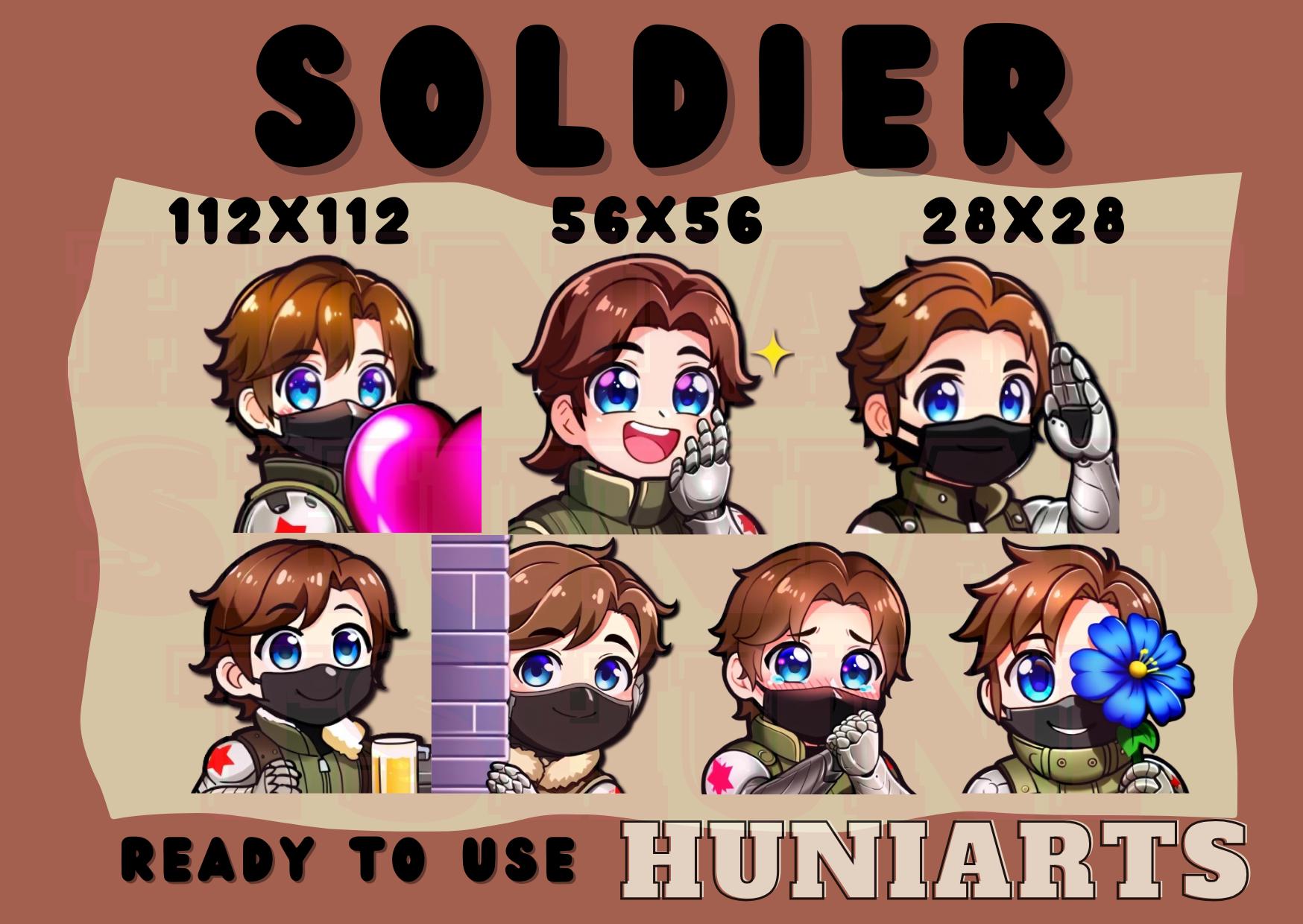 Marvel Rivals Soldier, Marvel Rival Emotes, Soldier Marvel Rivals ...