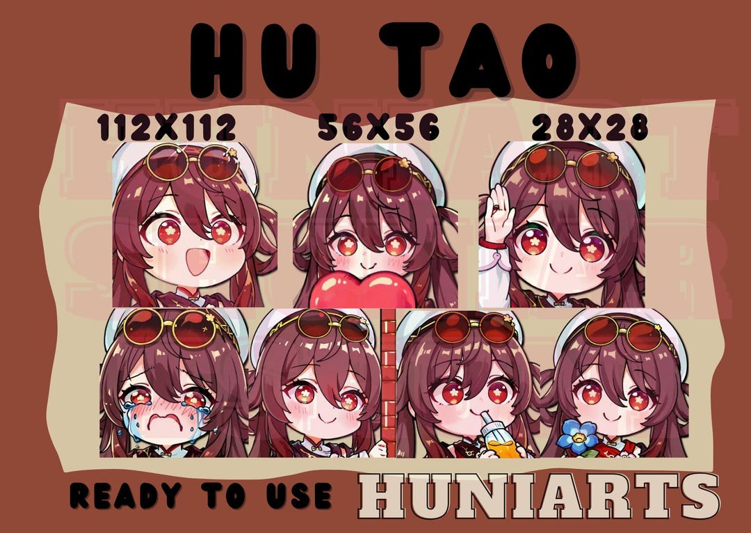 Genshin Impact Hu Tao Emotes. Hu Tao New Year Emote, Genshin Impact Hu ...