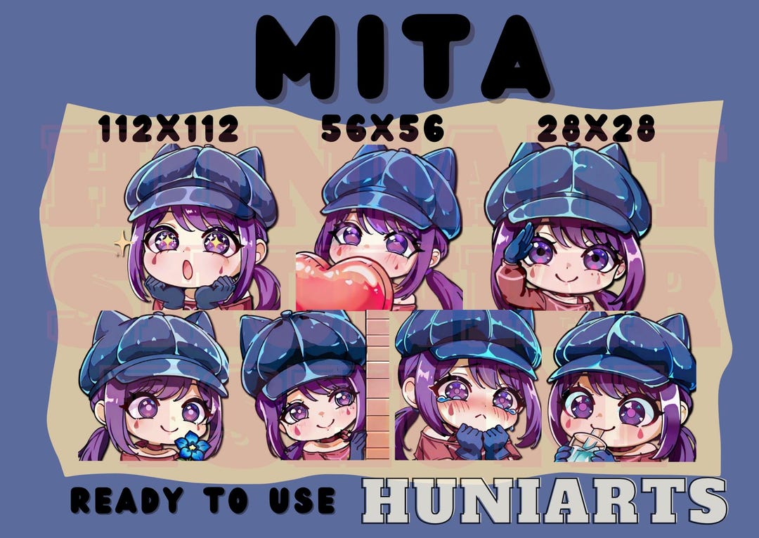 Emotes de MiSide Mita, MiSide Mita, Emote de MiSide Mita, Emote de ...