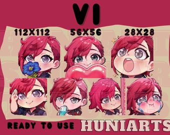 Vi Arcane / League of Legends Emote | for Twitch, Discord, Youtube - Etsy