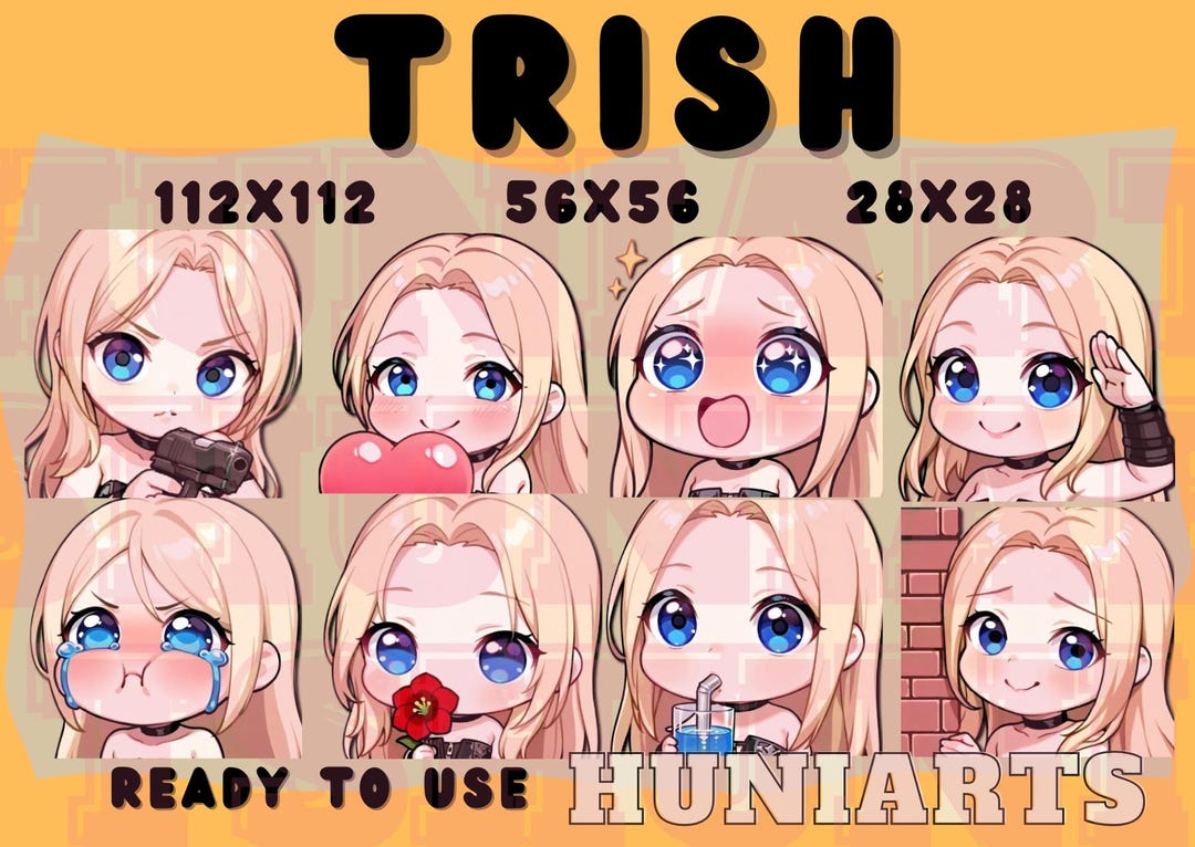 DMC Trish Emotes,devil Hunter Trish Emotes,trish Emote,devil Cry Trish ...