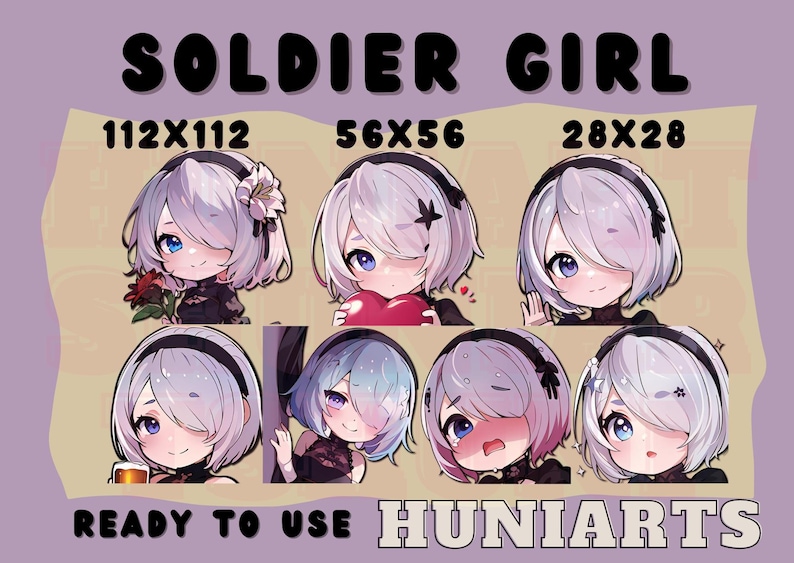Soldier Girl, Anime Soldier Girl, Anime Emotes, Soldier Anime Girl ...