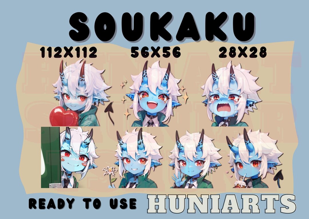 ZZZ Soukaku Emotes, ZZZ Emotes, Soukaku, Soukaku Emote, ZZZ Emote ...