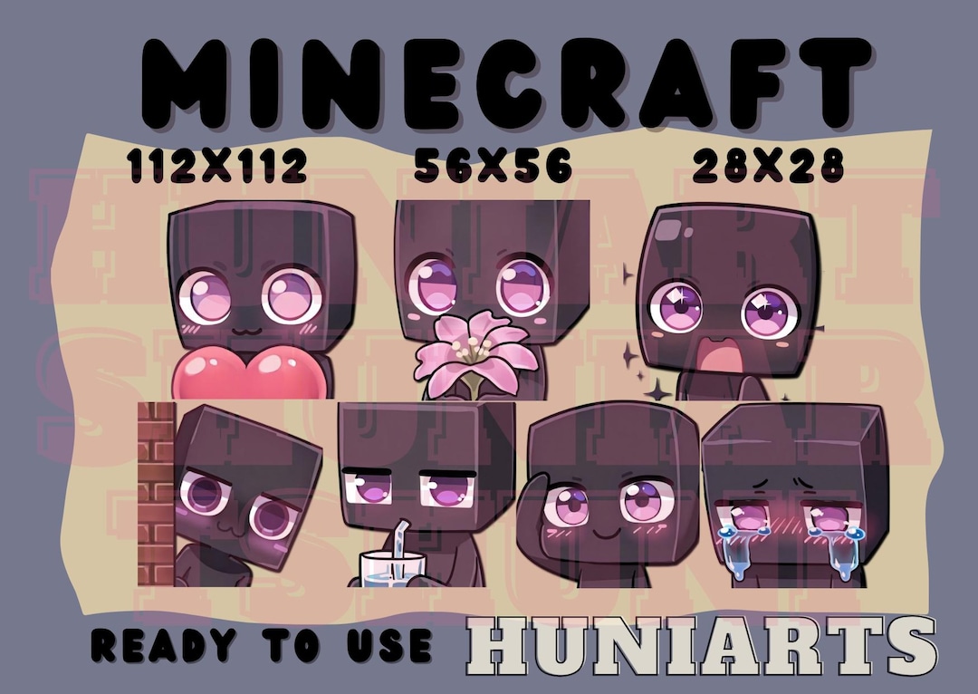 Minecraft Emote,minecraft Enderman Emote,minecraft,minecraft Enderman ...