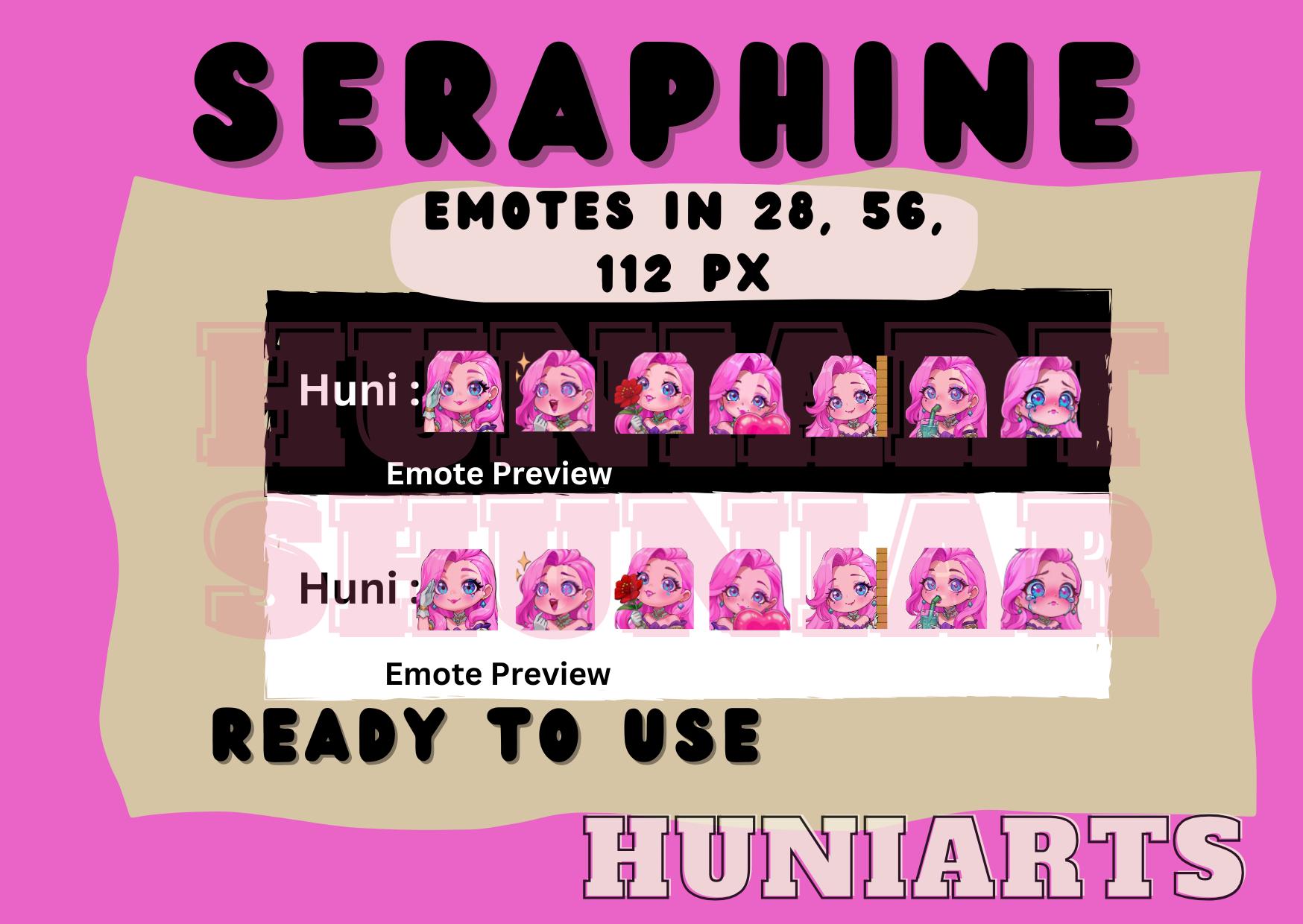 League of Legends Seraphine Emotes,league of Legends Seraphine ...