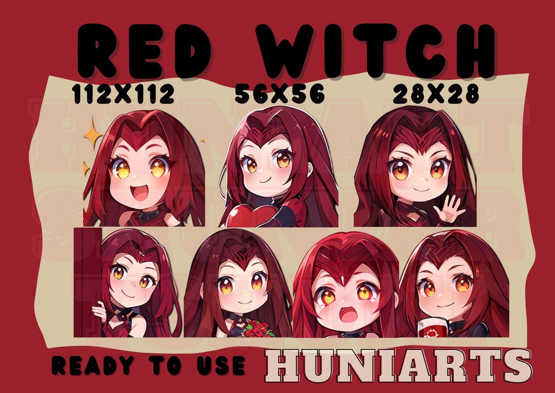 Marvel Rivals Red Witch, Marvel Rival Witch Emotes, Scarlet Mage Marvel ...