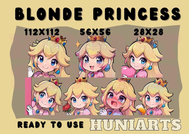 Blonde Princess Girl, Blonde Princess Emotes, Blonde Princess Anime ...
