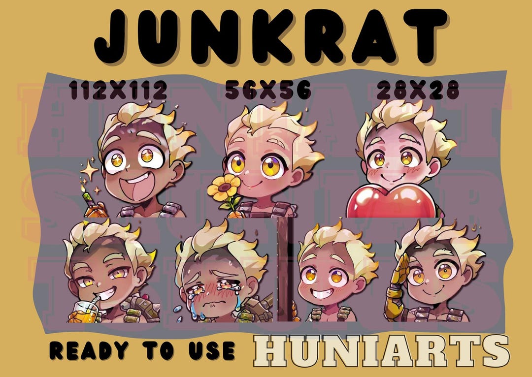 Overwatch Junkrat,overwatch 2 Junkrat Emotes,overwatch Junkrat Emote ...