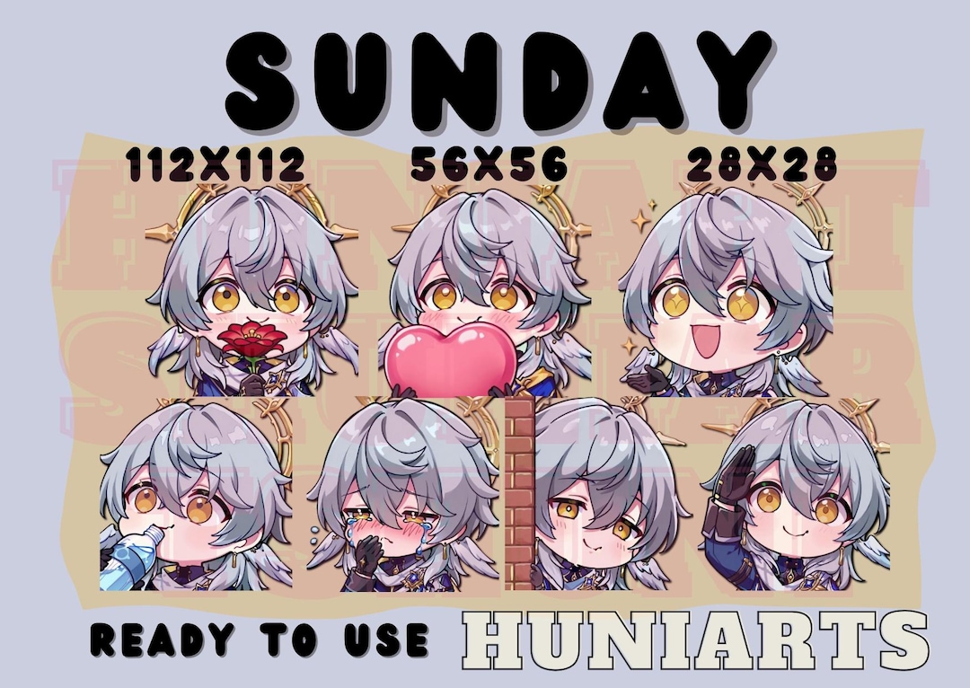 Honkai Star Rail Sunday Emotes, Sunday Emote, Sunday, Sunday Anime ...