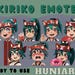 Overwatch Kiriko Emote Set Anime Emotes, Discord/twitch/youtube Emotes ...