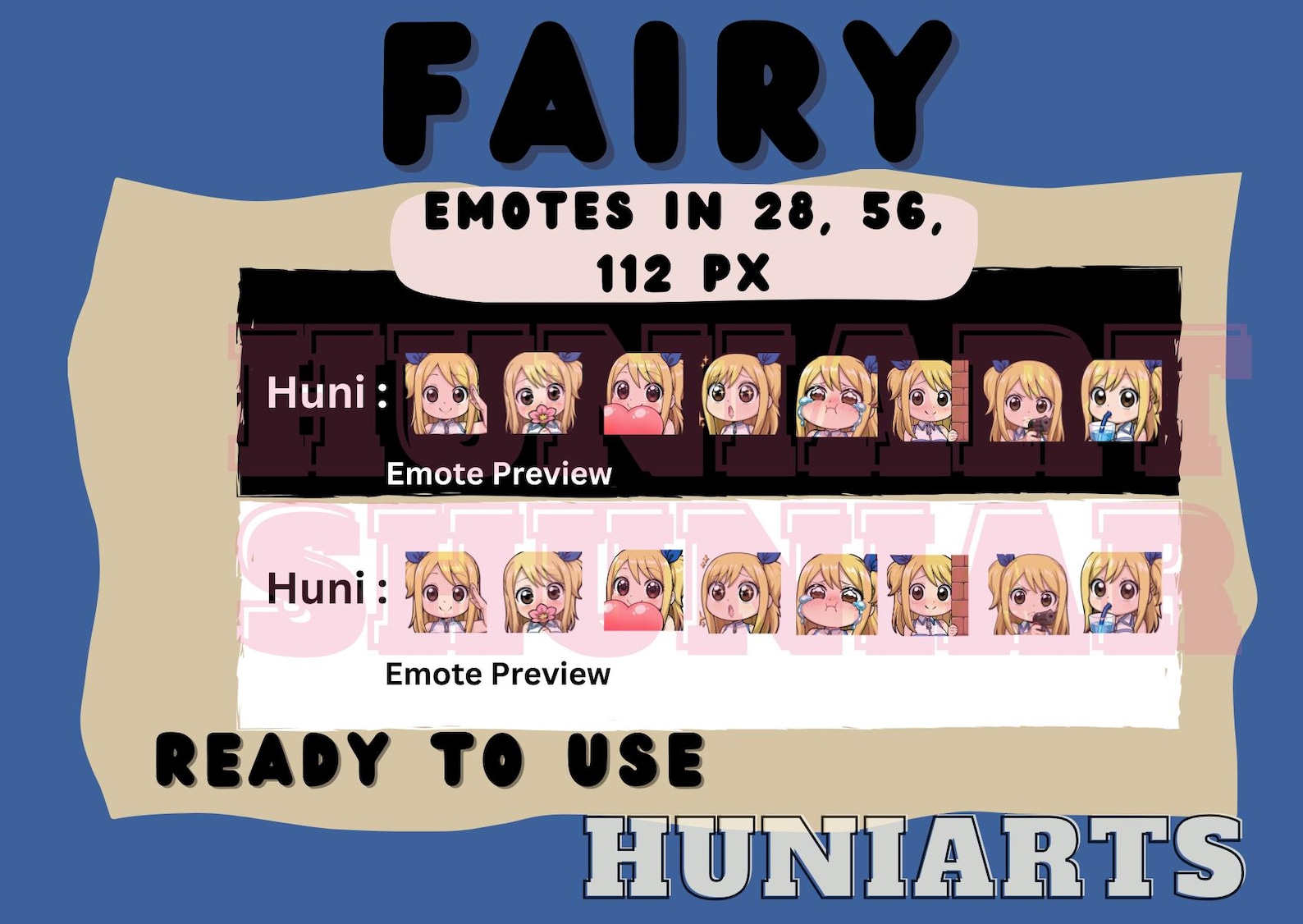 Fairy Anime Emote,anime Blonde Hair Girl,lucy Emote,lucy Emotes,fairy ...