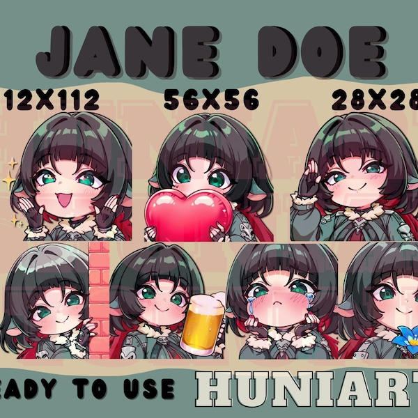 Chibi Jane Doe - Etsy