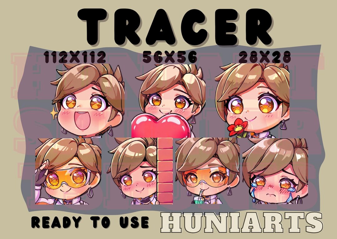 Overwatch Tracer,overwatch 2 Tracer Emotes, Overwatch Tracer K-pop ...