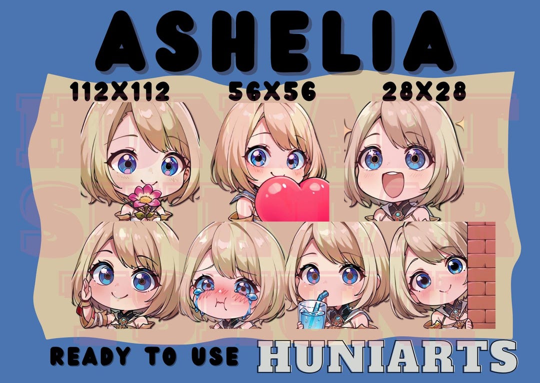 Final Fantasy 12 XII Ashelia Emote,final Fantasy Ashelia Emotes,ashelia ...