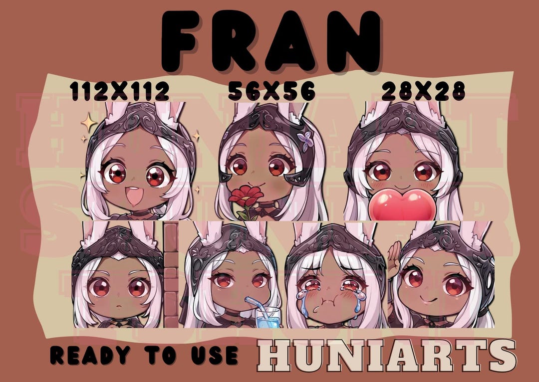 Final Fantasy 12 XII Fran Emote, Final Fantasy Fran Emotes,final ...