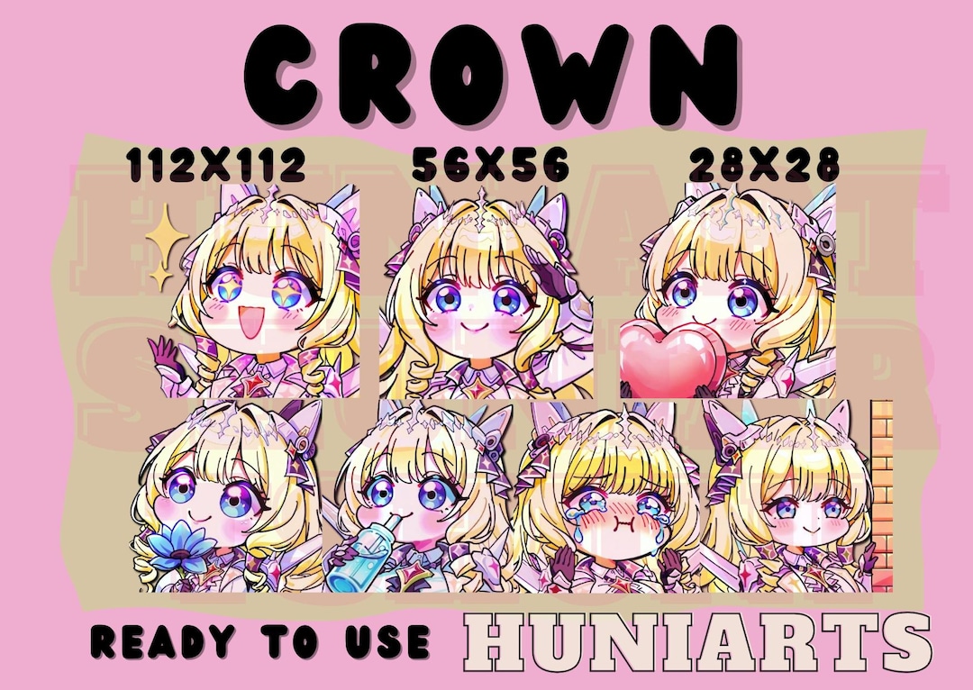 Nikke Crown Emotes, Nikke Crown, Nikke Emotes, Nikke Crown Emote Set ...