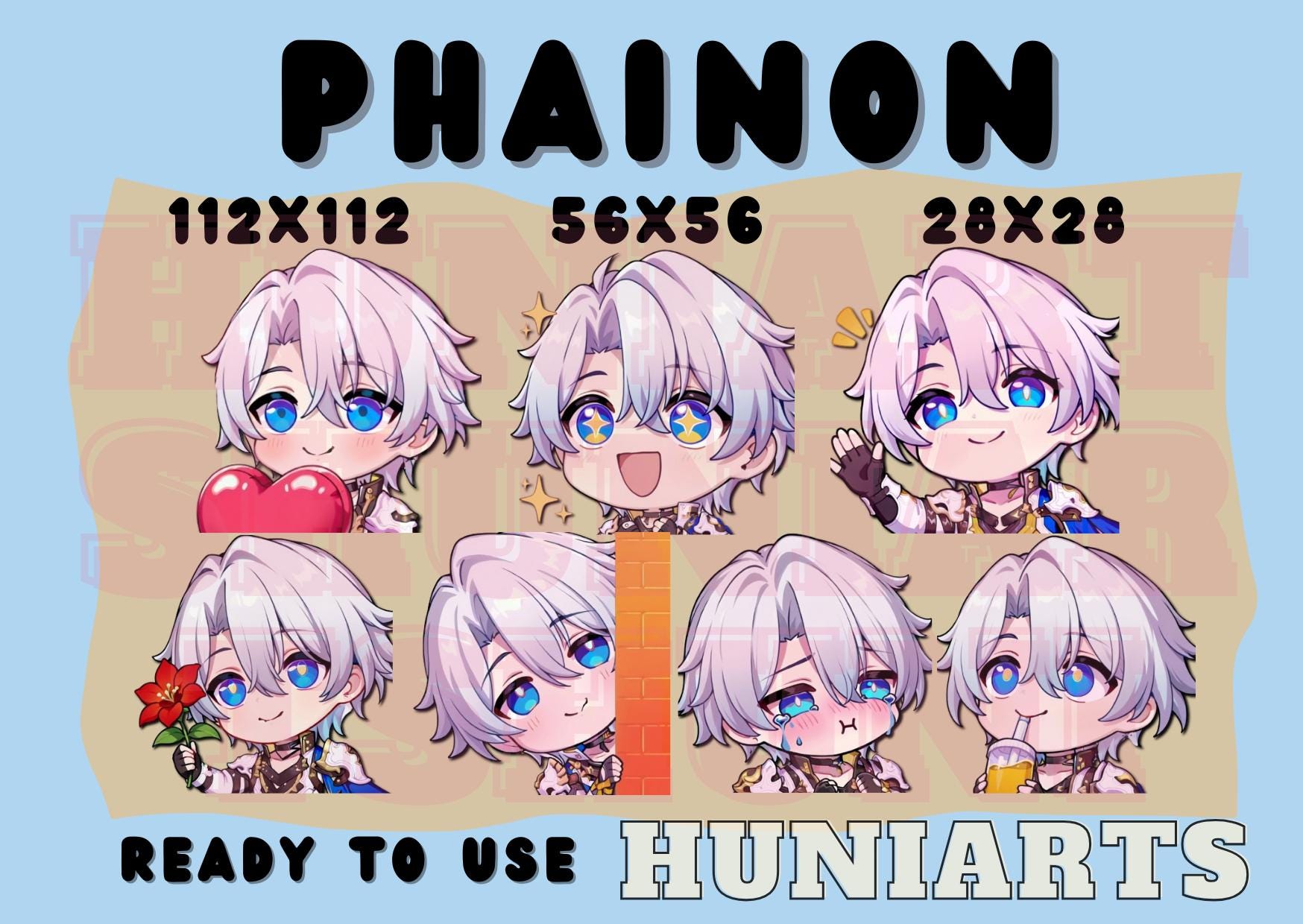 Honkai Star Rail Phainon Emotes, Phainon Emote, Phainon, Phainon Anime ...