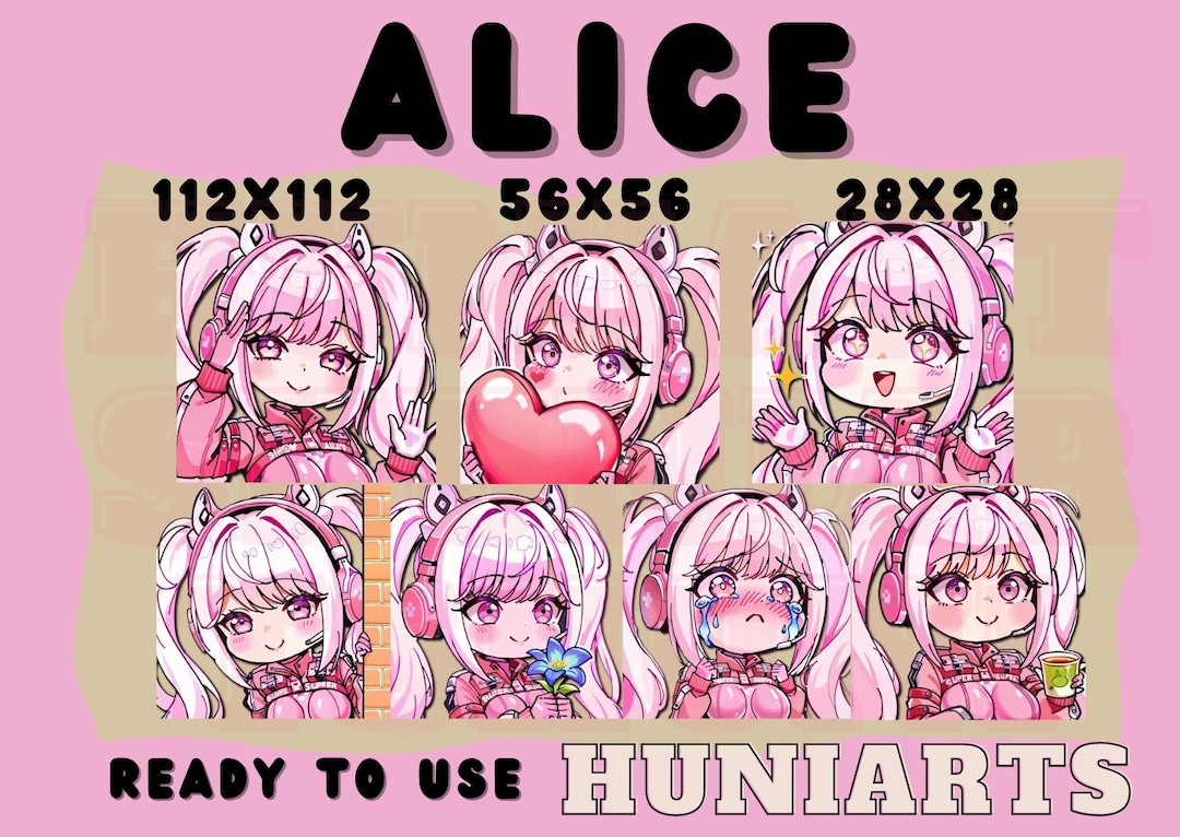 Nikke Alice Emotes, Nikke Alice, Nikke Emotes, Nikke Alice Emote Set ...