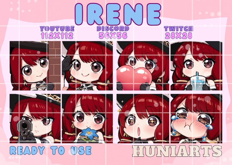 Fairy Anime Emote,anime Red Hair Girl,scarlet Emote,irene Emotes,fairy ...