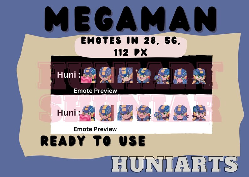 Megaman, Megaman Emote, Megaman Emotes, Megaman Retro, Retro Emote ...