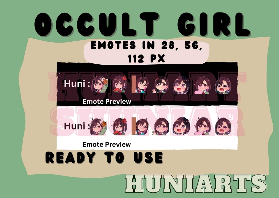 Occult Girl, Occult Anime School Girl, Occult Girl Emotes, Occult ...
