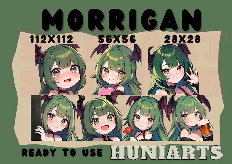 Darkstalkers Morrigan Emotes, Darkstalkers Morrigan Aensland, Morrigan ...