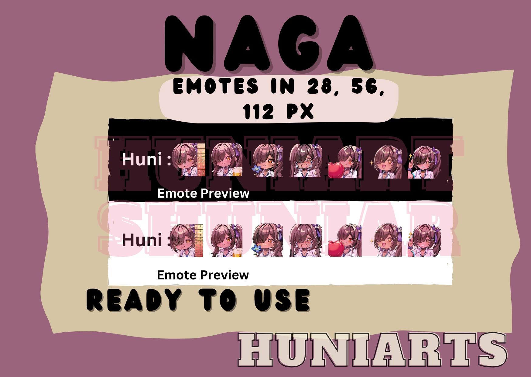 Nikke Naga Emotes, Nikke Naga, Nikke Emotes, Naga, Nikke Naga Emote Set ...