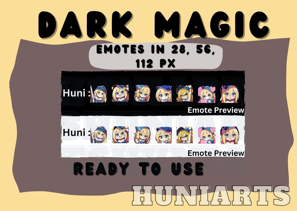 Dark Magic, Magic Girl, Dark Girl, Dark Girl Emotes, Magic Girl Emotes ...