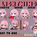 Final Fantasy 13 XIII - Lightning Emote Set Anime Emotes, Discord ...