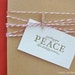 Peace Holiday Gift Tags - Etsy