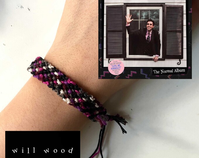Will Wood the Normal Album Handmade Friendship Bracelet - Etsy