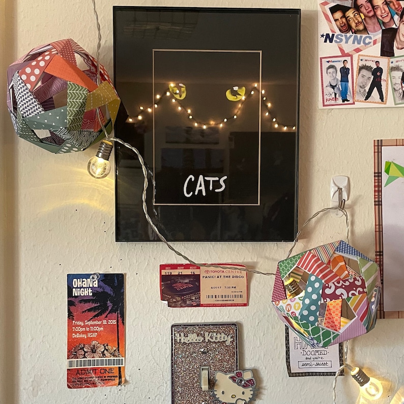 Set of 5: Modular Origami Balls Decorative Colorful - Etsy