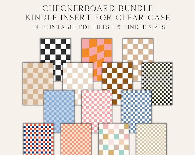 Kindle Insert for Clear Case Kindle Skin Bookish Stickers E-reader ...